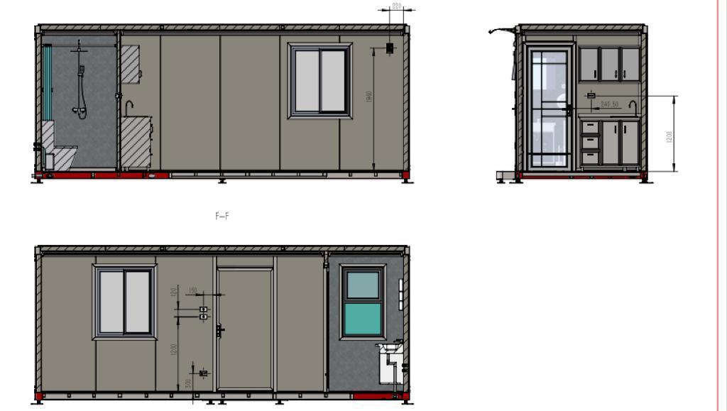 Portable Accommodation Unit with Toilet/Shower - Storeway